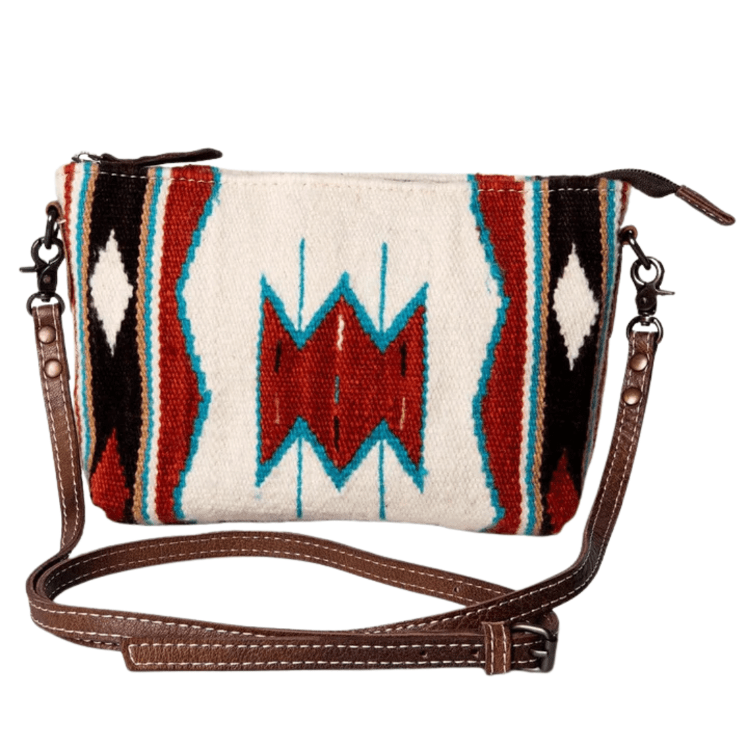 Campfire Night Saddle Blanket Crossbody