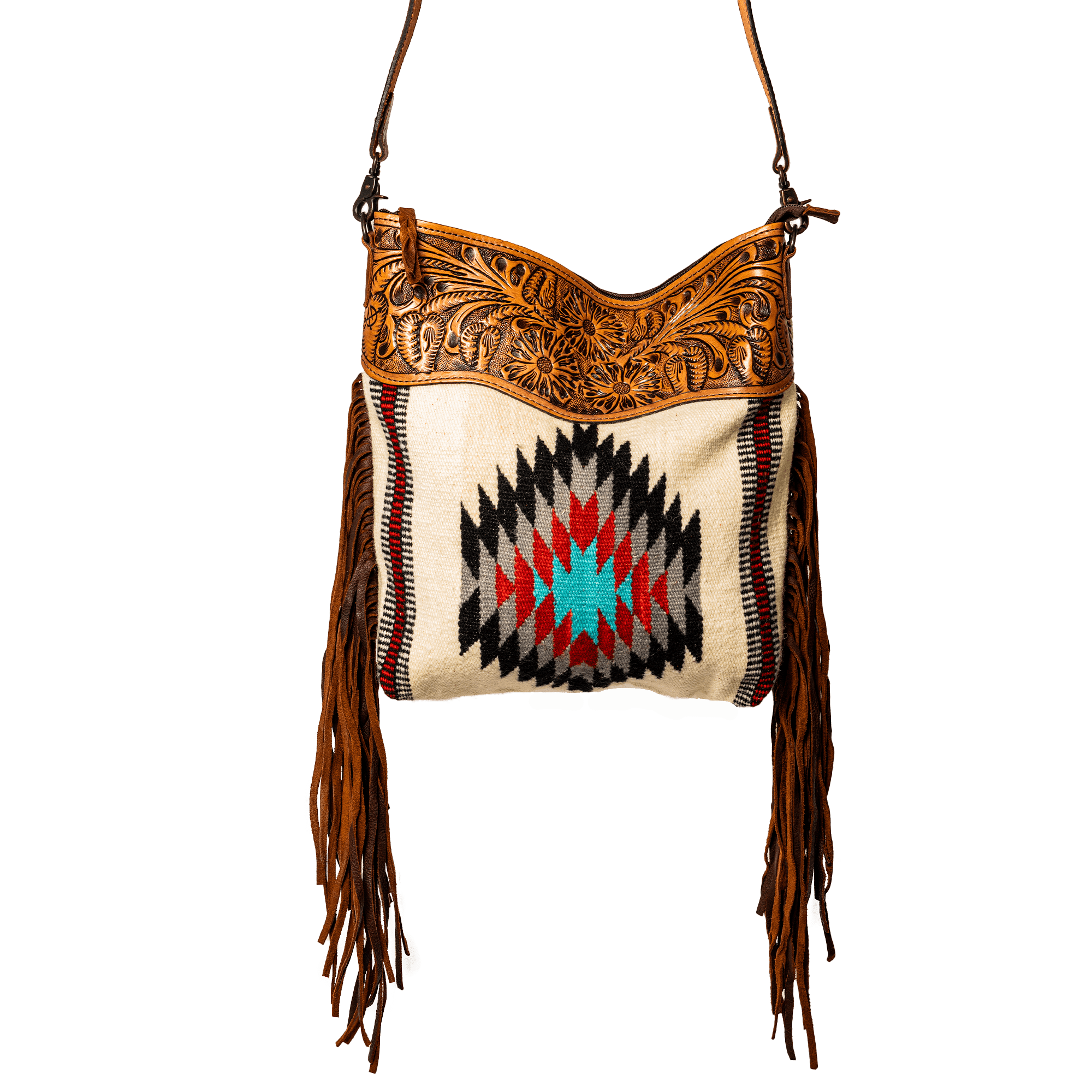 Navajo Spirit Saddle Blanket Crossbody