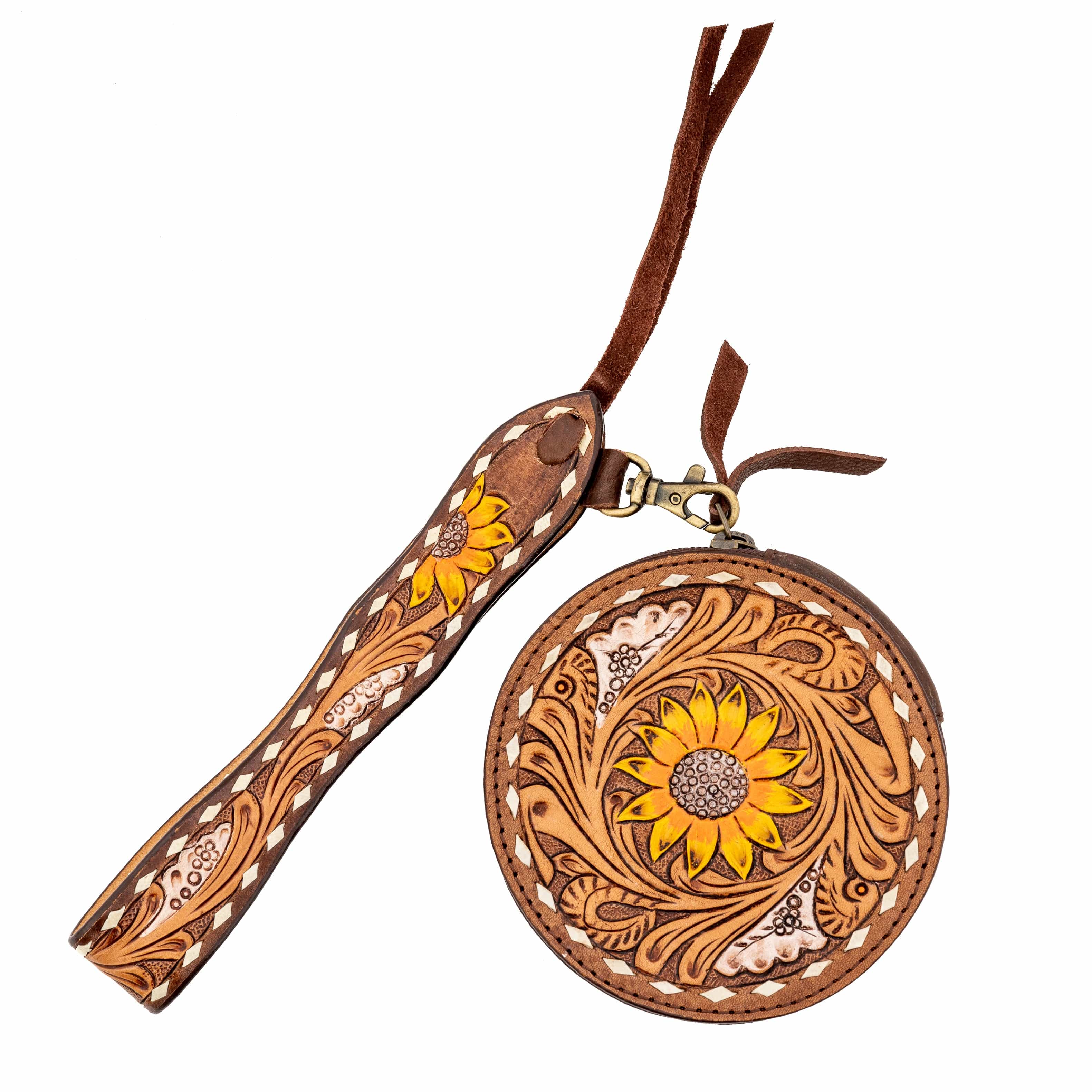 Sunflower Tiny Dancer Mini Canteen Wristlet